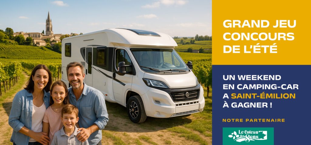 Grand jeu concours 2025 : gagnez un week-end à Saint-Émilion - Camping ...
